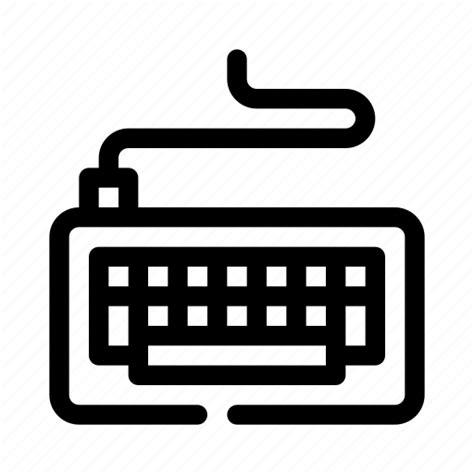 Typing Keys Input Computer Accessory Icon Download On Iconfinder