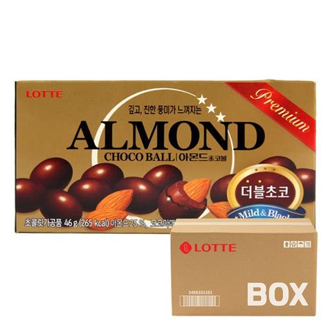 롯데 아몬드 초코볼 46g 40입 홈플러스 택배배송