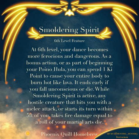 Way Of The Volcano Monk Subclass Runearthedarcana