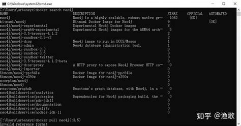 使用docker安装neo4j（windows版） 知乎