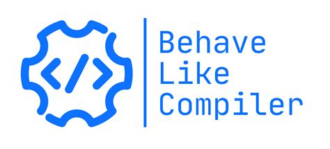 Welcome To Behavelikecompiler