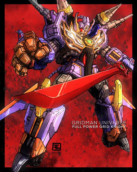 gridknight and full powered gridknight gridman universe and 3 more