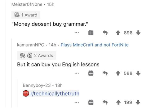 Or school : r/technicallythetruth