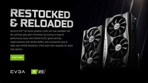 EVGA Ends Queues For Nvidia GPUs As Supplies Normalize PCMag