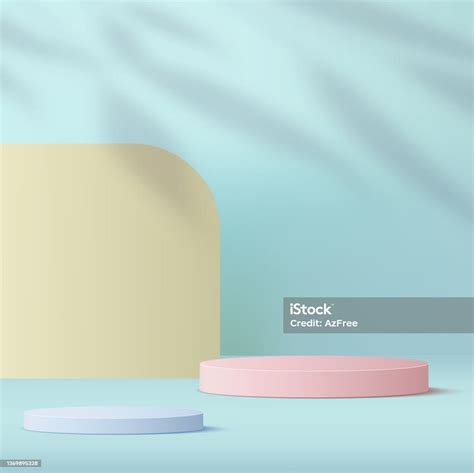 프리젠 테이션을위한 흰색 다채로운 색상 연단추상 배경 벡터 0명에 대한 스톡 벡터 아트 및 기타 이미지 0명 3차원 형태 강단 Istock