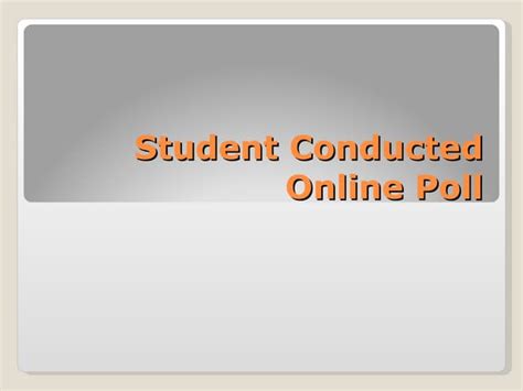 Texting While Driving Survey Ppt Smartphones Consumer Electronics