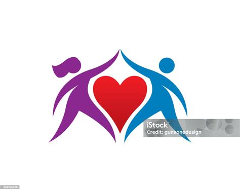 기호 템플릿 디자인 벡터 상징 디자인 컨셉 창조적인 기호 아이콘을 사랑 하는 사람들 Brand Name Online