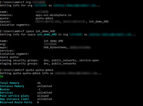 Solved Publishing App To Cloud Foundry Errors Exceeded Organization