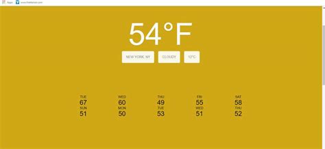 entry 4 by msaadk for simple weather page using html and css freelancer