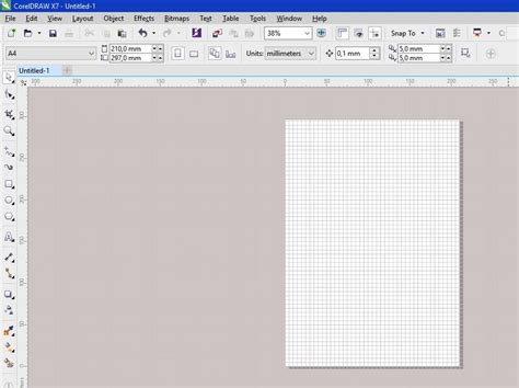 How To Turn On The Document Grid So It Appears Only Within The Page Being Worked On Coreldraw