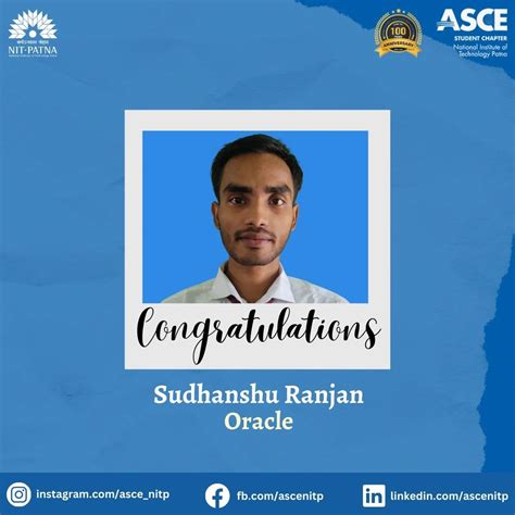 Asce Oracle Placed Nitp Asce Sc Nit Patna