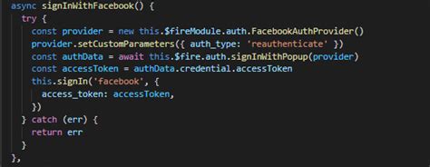 Firebase Facebook Auth Popup Loading Then Close · Issue 592 · Nuxt