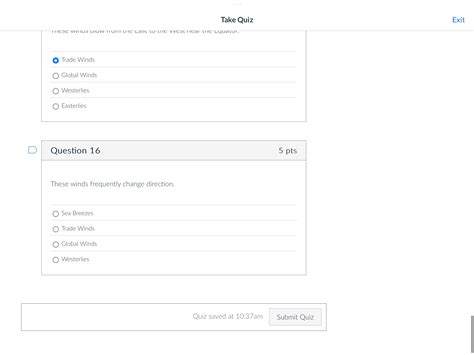 Take Quizexit Trade Windsglobal Windswesterlieseasterliesquestion