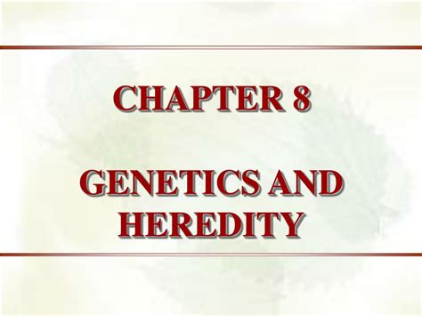 PPT Chapter Patterns Of Inheritance PowerPoint Presentation Free Download ID