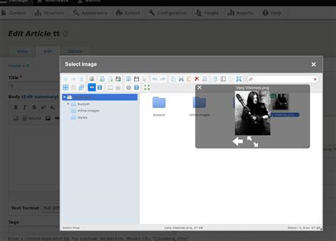 Elfinder File Manager