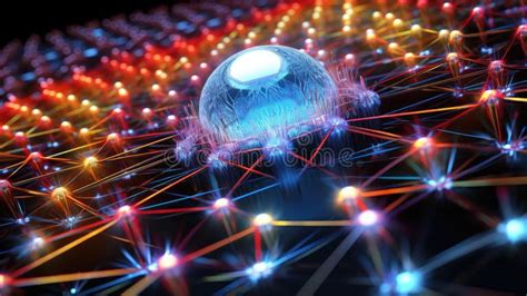 Structure Atom Movement Stock Illustration Illustration Of Capture
