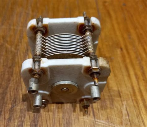 5050pf Variable Air Spaced Capacitor Split Stator 10c3850 Tested