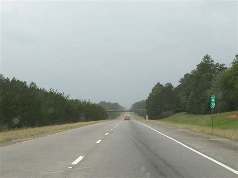 Georgia Interstate 16 Westbound Cross Country Roads