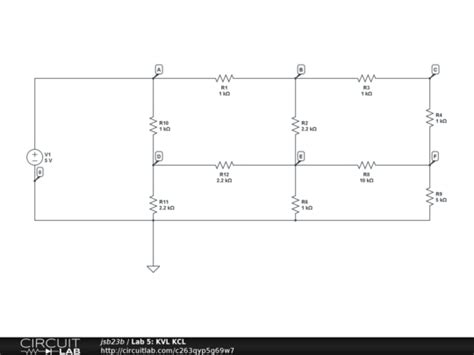 Lab 5 Kvl Kcl Circuitlab
