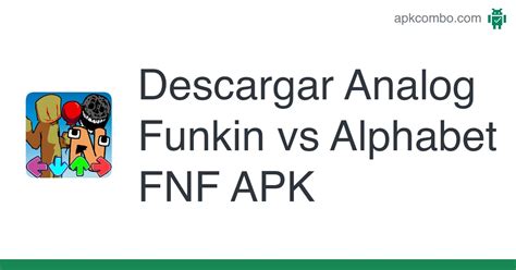 Analog Funkin Vs Alphabet FNF APK Android Game Descarga Gratis