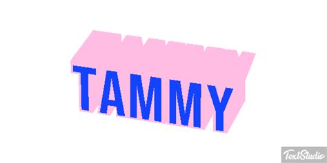 Tammy Name Animated  Logo Designs