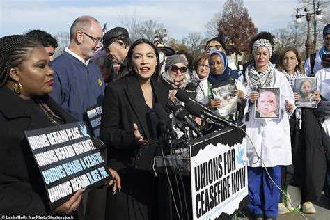 AOC Slams Anti Israel Protester After He Confronts Her At Movie Cinema Daily Mail Online
