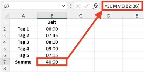Excel Tipp So Können Sie Mit Uhrzeiten In Excel Rechnen