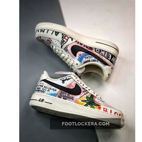 Vlone X Pauly X Nike Air Force 1 Low Mase Vlone Air Force 1 White Footlockera