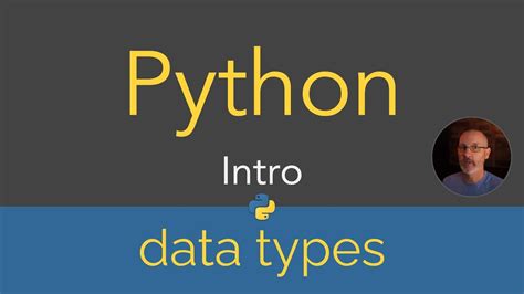 python intro datatypes 1 29 youtube