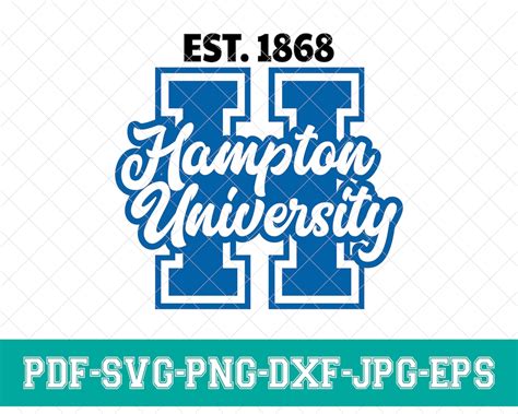 Hampton University Svg H Svg Hu Svg Hampton 1868 Svg Hbcu Svg