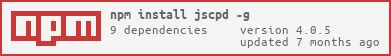 Jscpd Copy Paste Detector