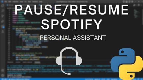 Python Tutorial Toggle Spotify Personal Assistant Youtube