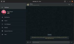 WhatsApp For Linux A Flatpak Desktop App For Distributions