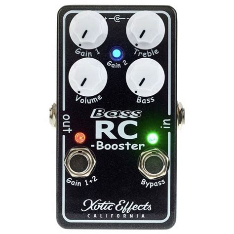 Xotic Effects Bass Rc Booster V2 Incognito Guitars