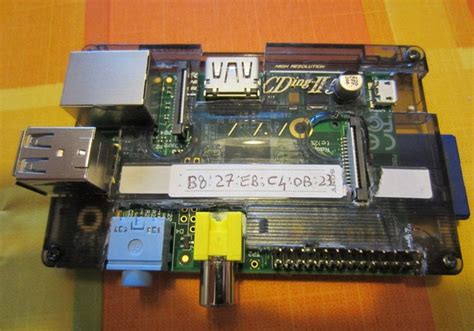 raspberry pi case created using an old cassette tape