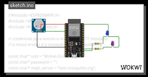 Mqtt Wifi Wokwi Esp32 Stm32 Arduino Simulator