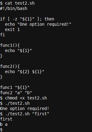 Bash Functions And Local Variables