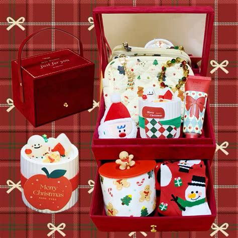 Christmas Double Layer T Box Love Wisd