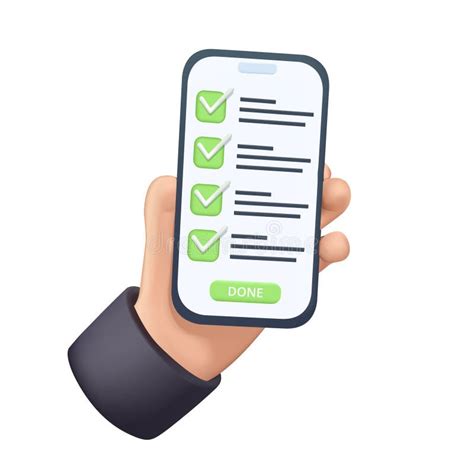 3d Check App Icon Stock Illustrations 2325 3d Check App Icon Stock