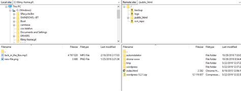 how to upload files to an ftp server using filezilla pomoc home pl