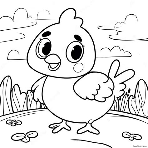 Adventurous Wheres Chicky Coloring Page 37043 29793