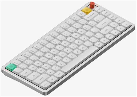 Nuphy Air 75 84 Keys V3 Nova White Blush Nano