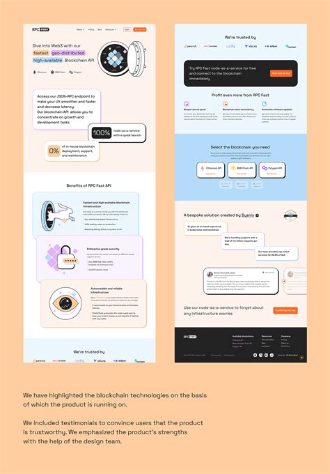 Blockchain Api Service On Behance