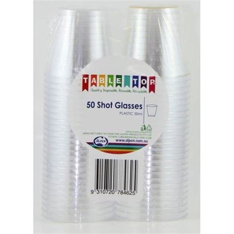 Durmaz Shot Glasses 30ml 50 Arctic Food Wholesalers