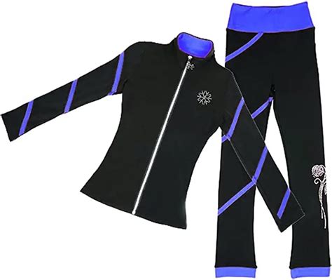 Liuhuo ژاکت مارپیچ اسکیت پیکری شلوار پشمی دخترانه شلوار زرد زنانه