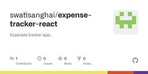Github Swatisanghaiexpense Tracker React Expenses Tracker App