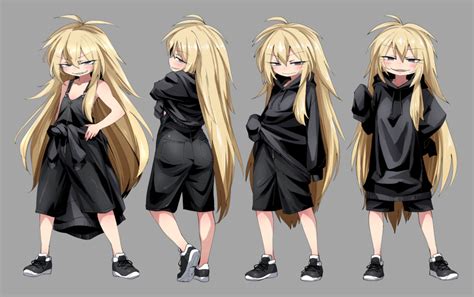 Shimizu Pem Original Commentary Request Highres 1girl Black Eyes