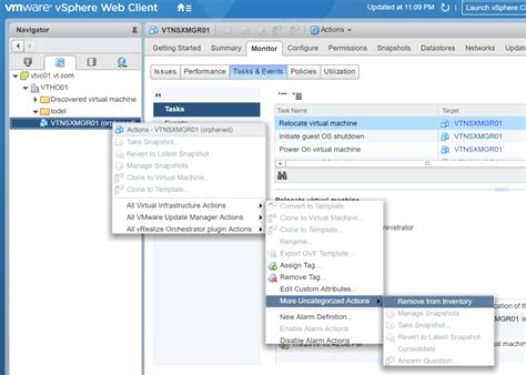 how to remove orphaned vm from vcenter the easy way virtualization team
