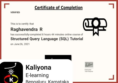 Raghavendra R On Linkedin Data Management Programming Sql