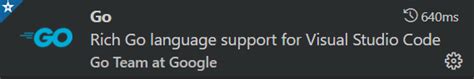 vscode插件设置Golang开发环境配置 甜点cc 博客园